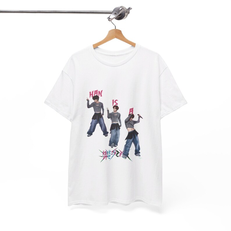Stray Kids Han Jisung Shirt, Rock-star Era Stage Art Tee, Kpop Merch ...