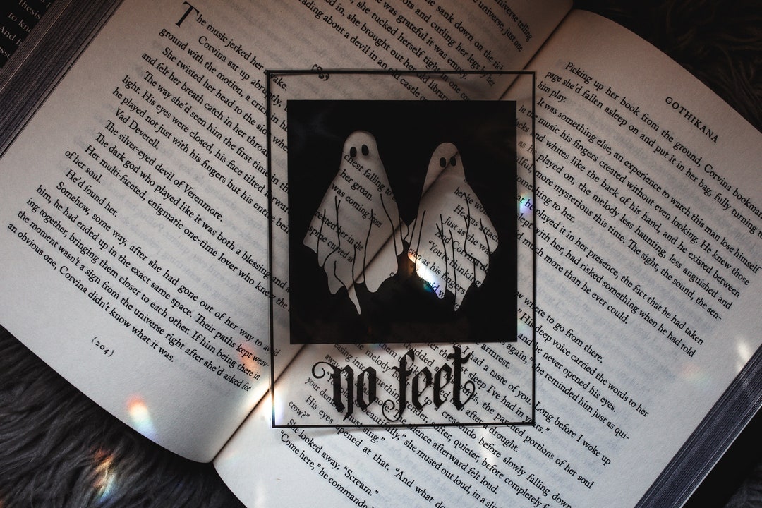 No Feet Transparent Beetlejuice Bookmark - Etsy