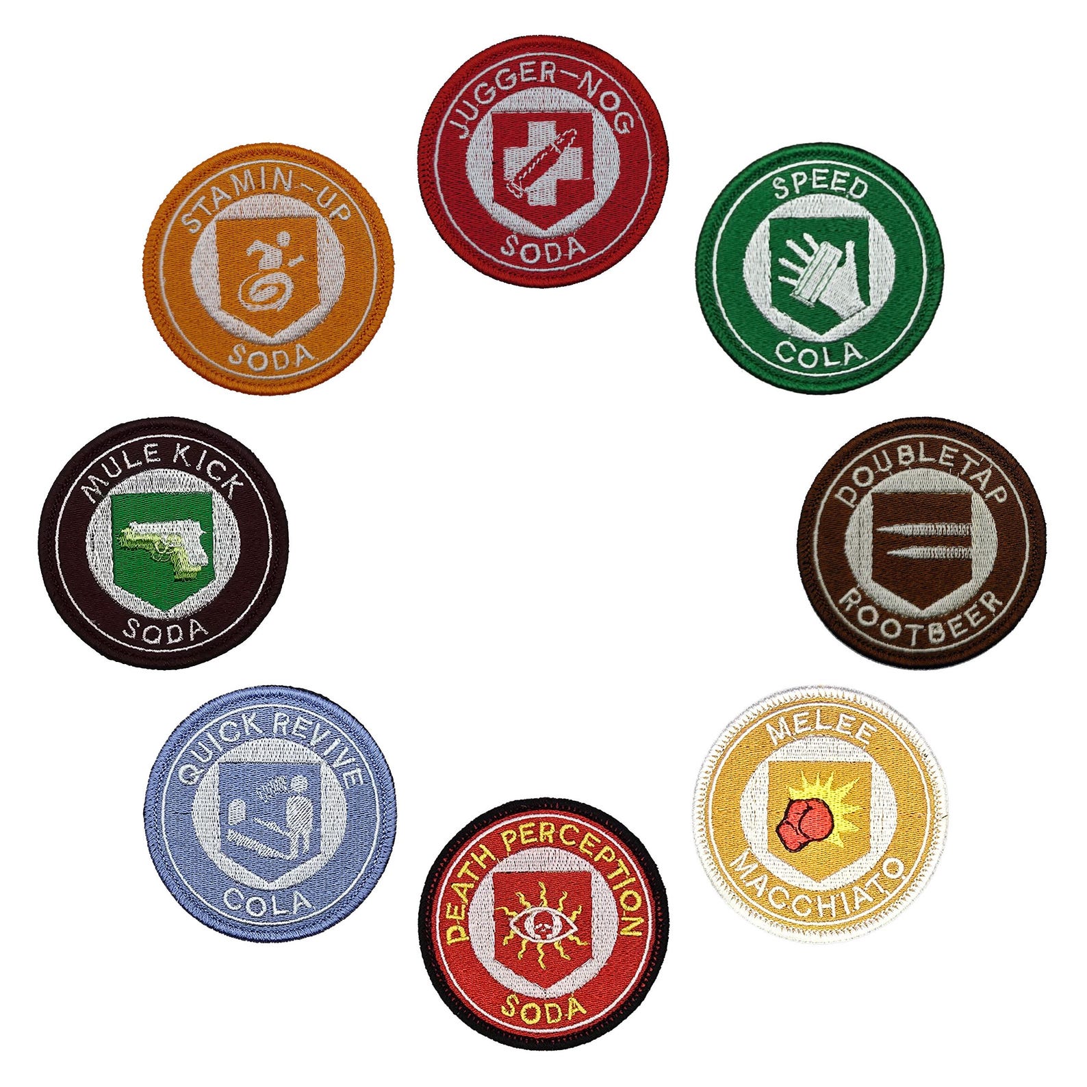 Perks a Cola Patches - Inspired by COD Zombies - Etsy