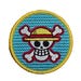 One Piece Themed - Skull and Crossbones Patch - Etsy