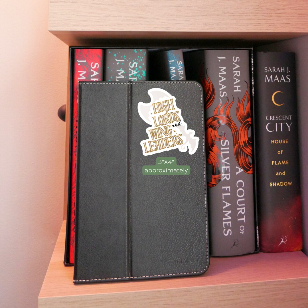High Lords & Wing Leaders Vinyl Decal: Bookish Kindle Sticker - Etsy