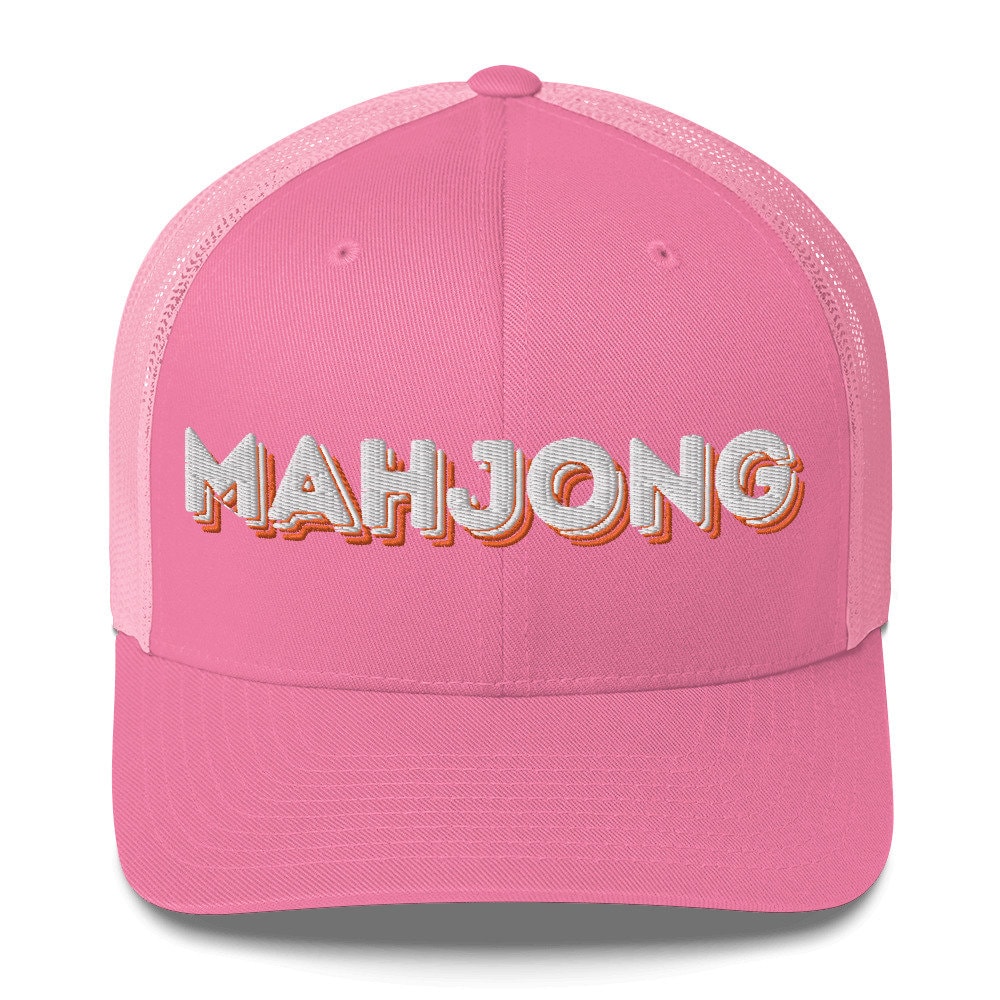MAHJONG Trucker Hat / Cap - Etsy