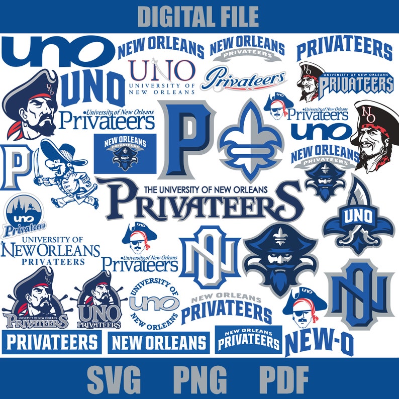 New Orleans SVG, University SVG, Privateers SVG, Game Day, Basketball ...