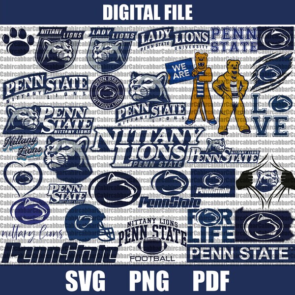 Penn State Svg - Etsy