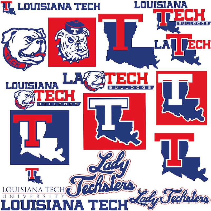La Tech Bulldog Png - Etsy