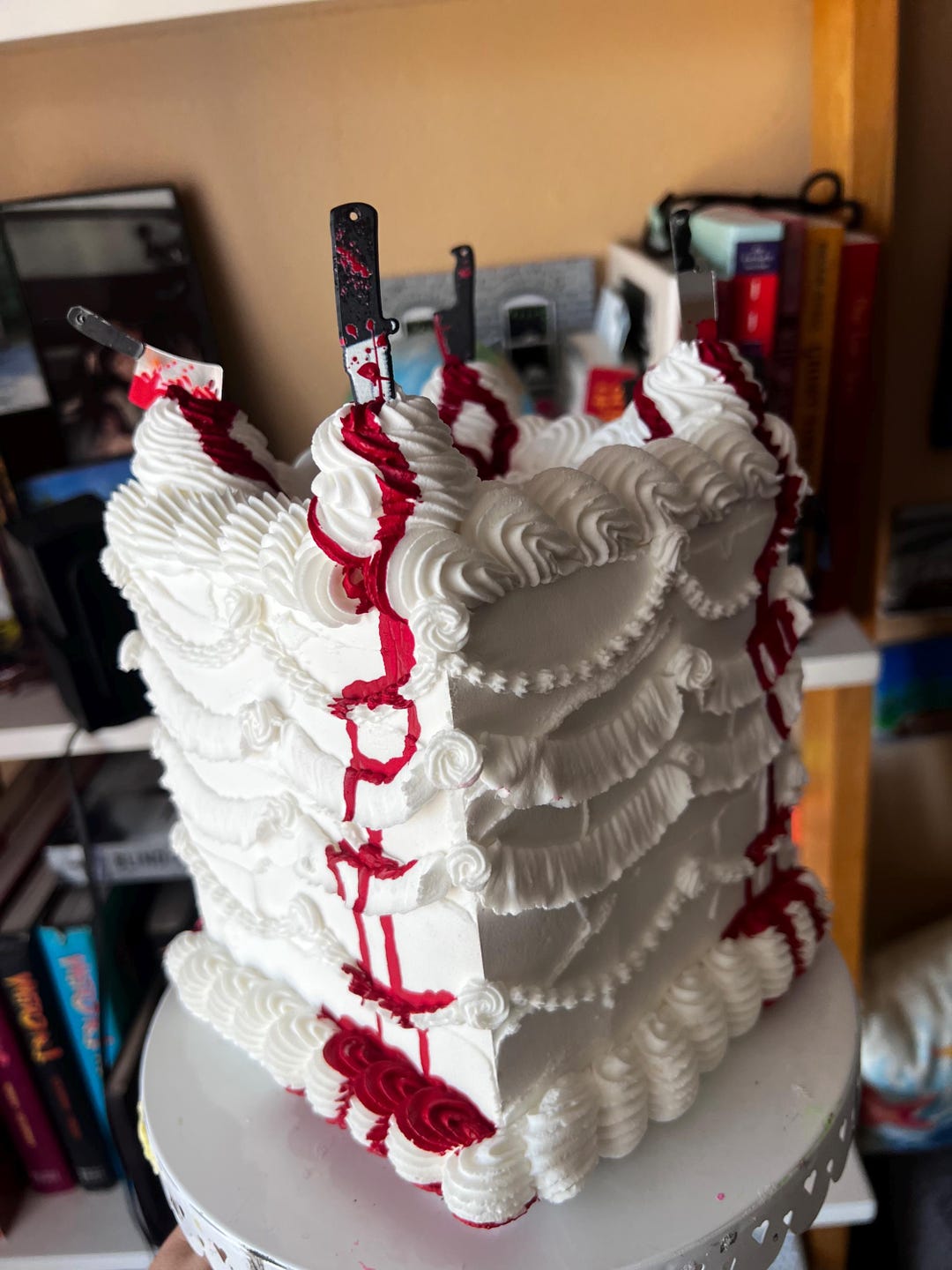 Bloody Fake Cake Tissue Box Cover - Etsy