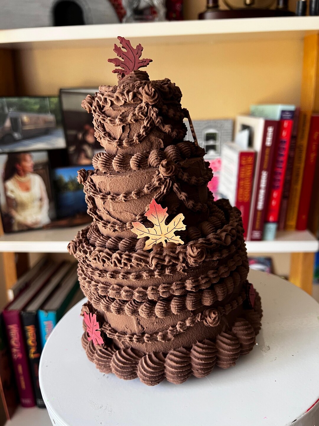 Fall Three Tier Fake Cake Box - Etsy