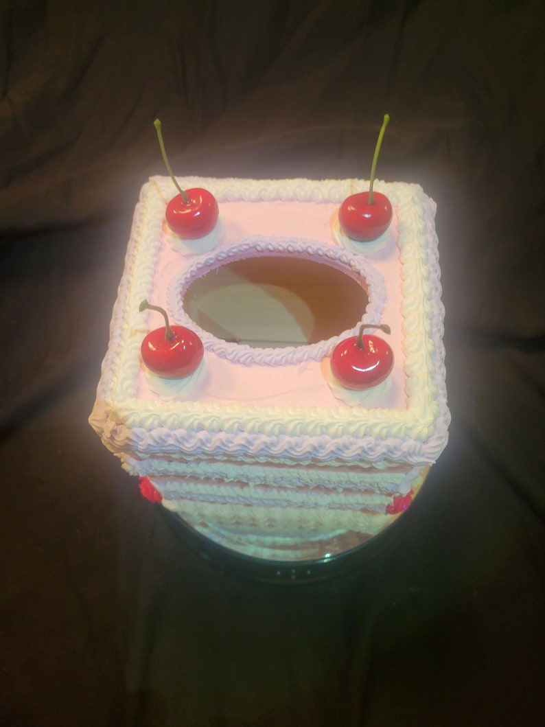 Fake Cake Tissue Box Cover - Etsy