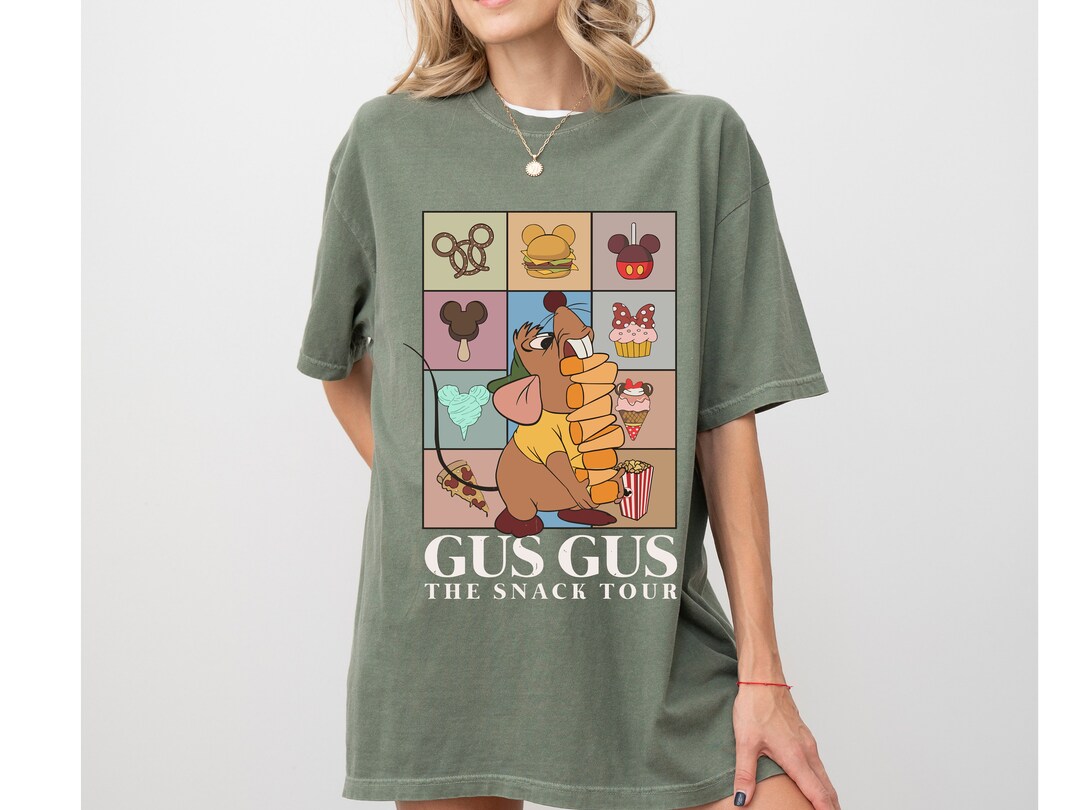 Funny Gus Gus the Snack Tour Comfort Colors Shirt, Vintage Cinderella ...