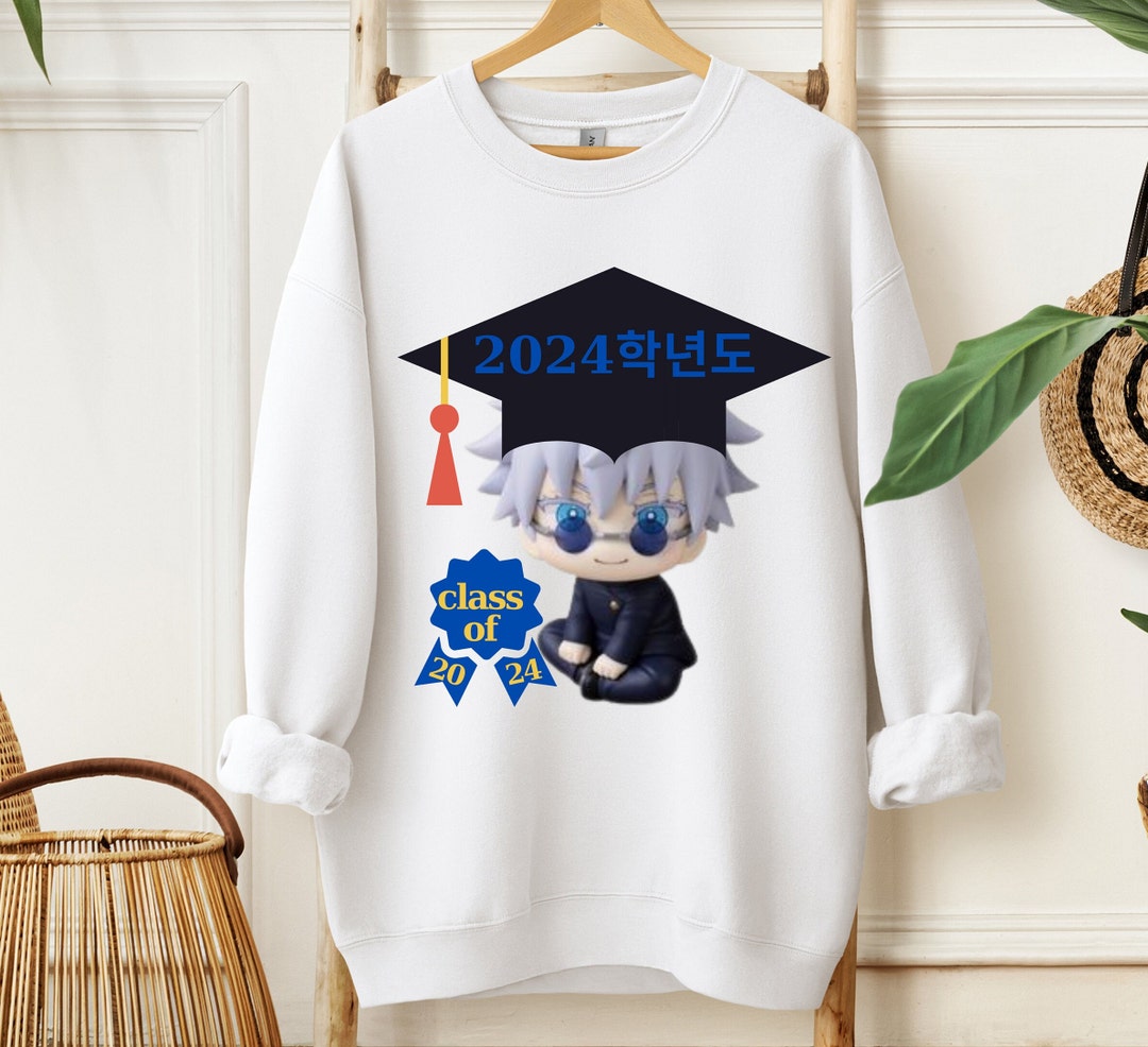 Gojo Class of 2024 Sweatshirt,satoru Gojo Shirt, 2024 Shirt, Custom ...