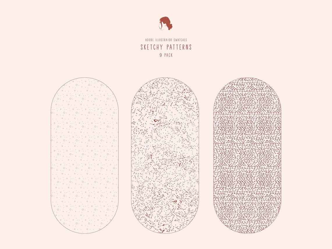 Sketchy Patterns for Adobe Illustrator- Architecture Texture ...