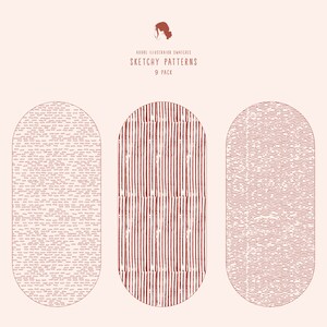 Sketchy Patterns for Adobe Illustrator- Architecture Texture ...