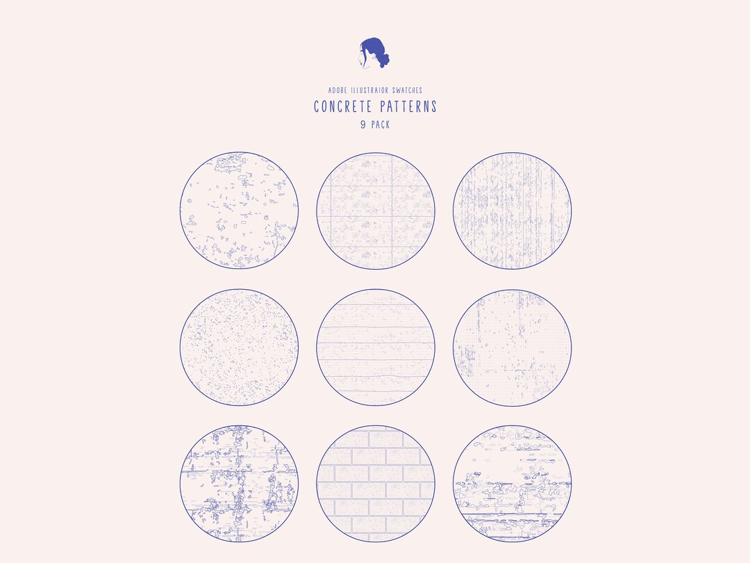 Concrete Patterns for Adobe Illustrator- Architecture Texture ...