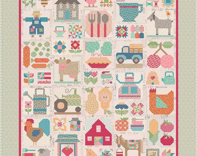 A to Z Jane Austen Panel Quilt Kit – Bluebird Patterns – Emma ...