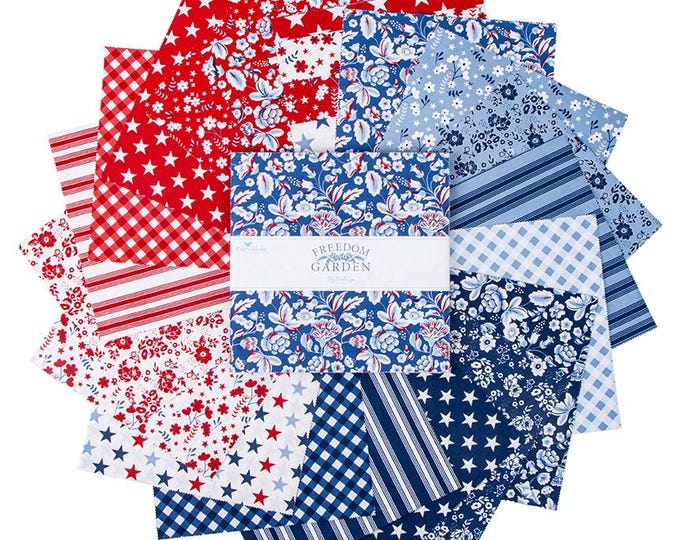 Freedom Garden 5” Stacker – My Mind’s Eye – Riley Blake Designs – 5 ...