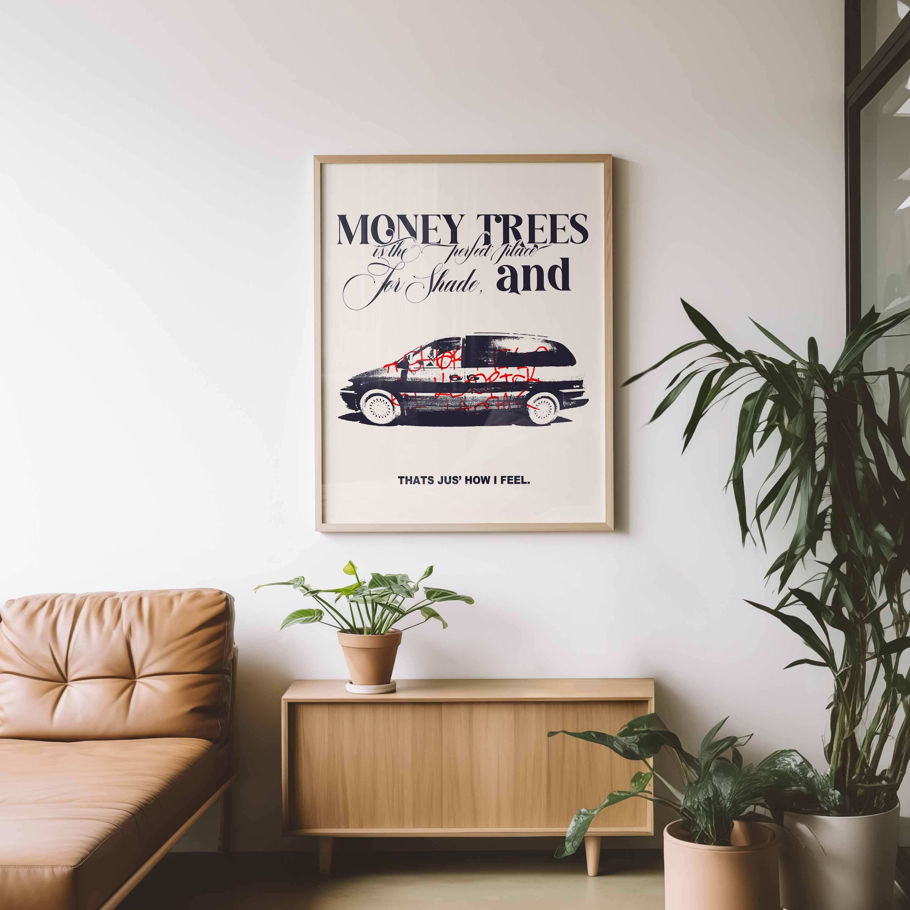 Money Trees - Digital Poster - Etsy