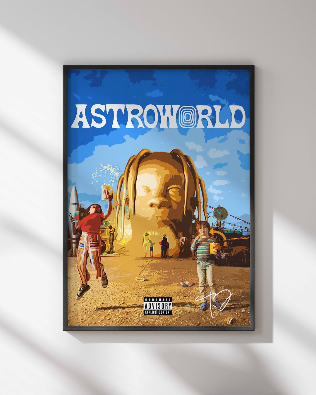 Travis Scott - Astroworld Poster - Etsy