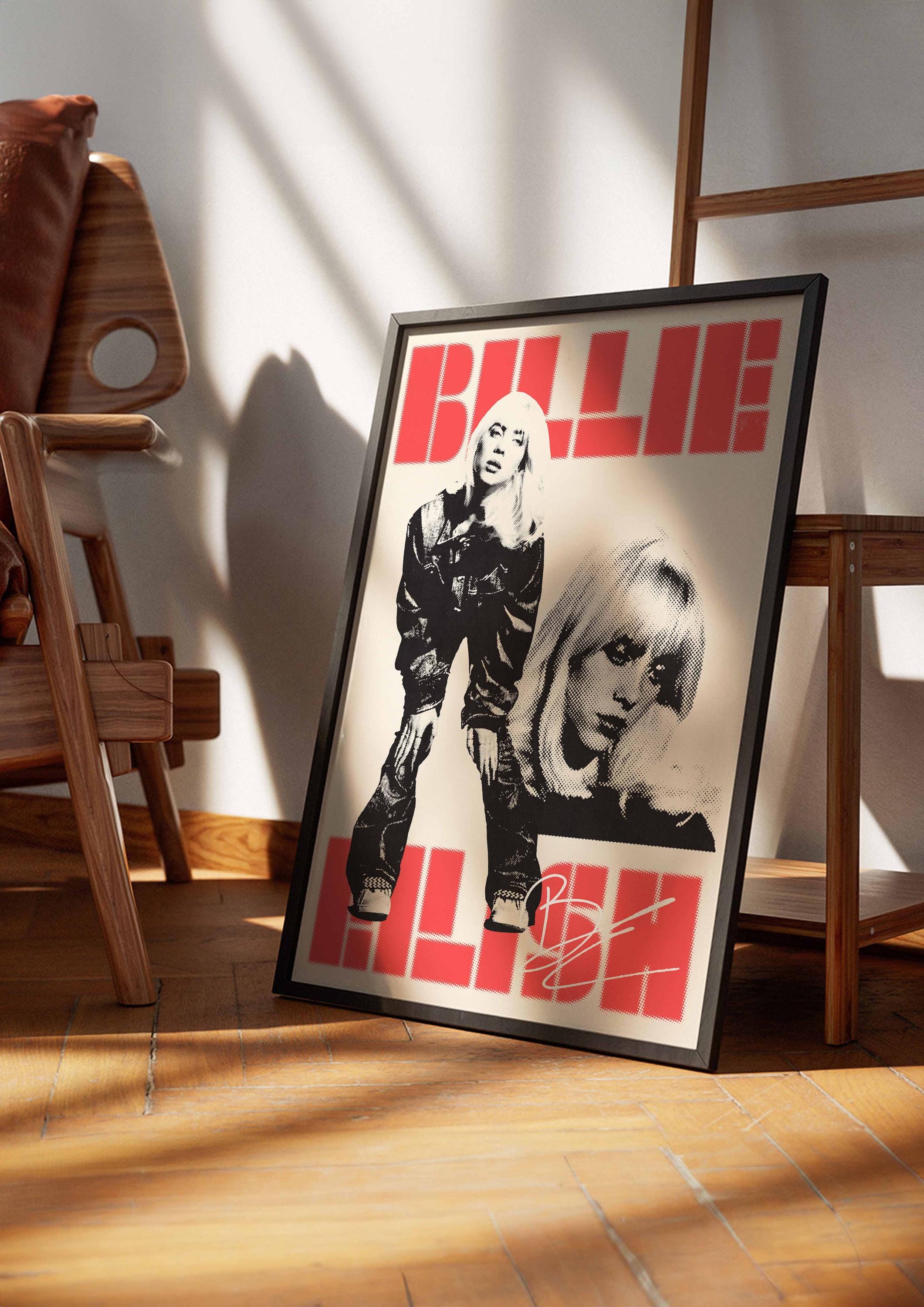 Billie Eilish Digital Poster - Etsy