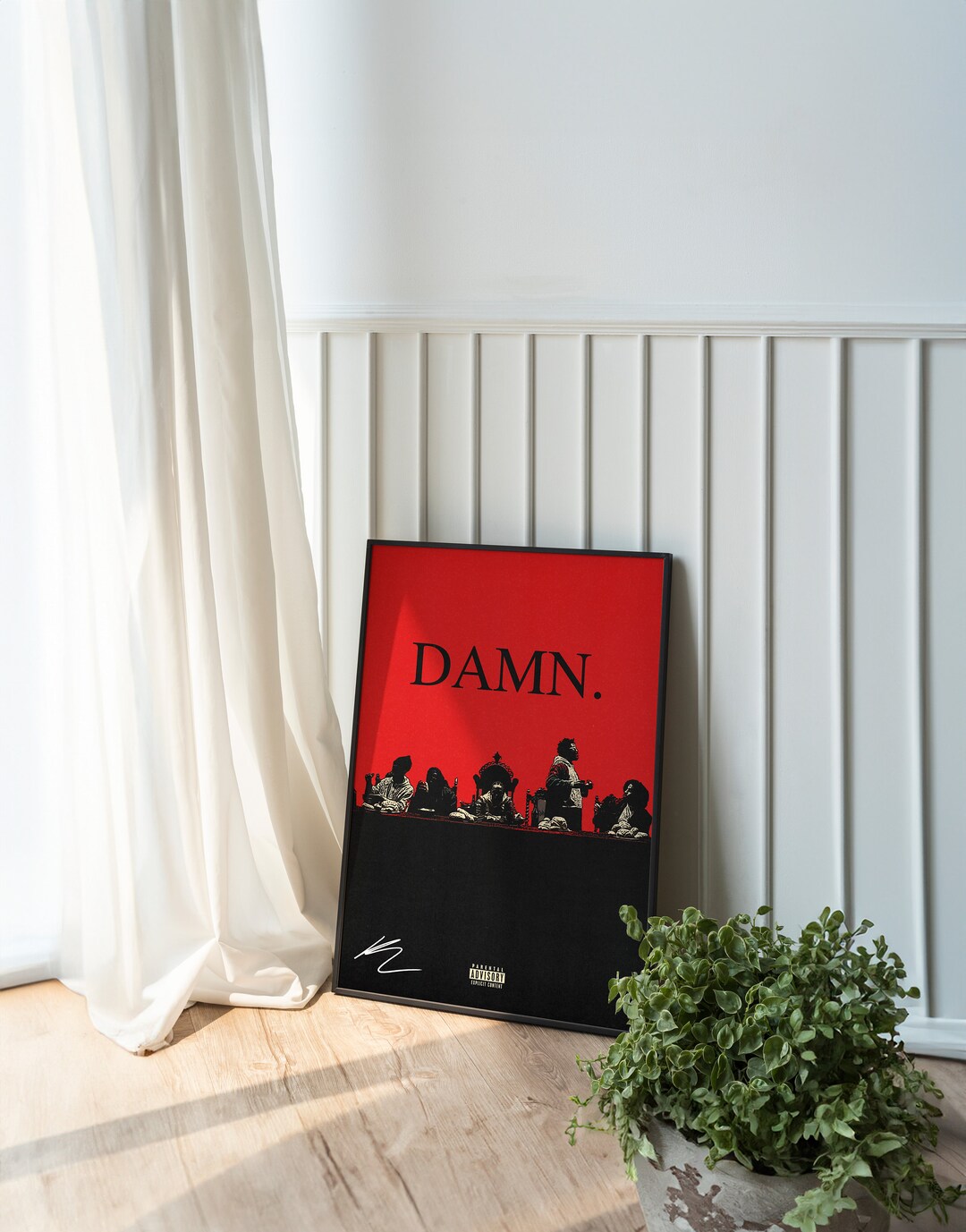 DAMN. ALBUM POSTER - Etsy