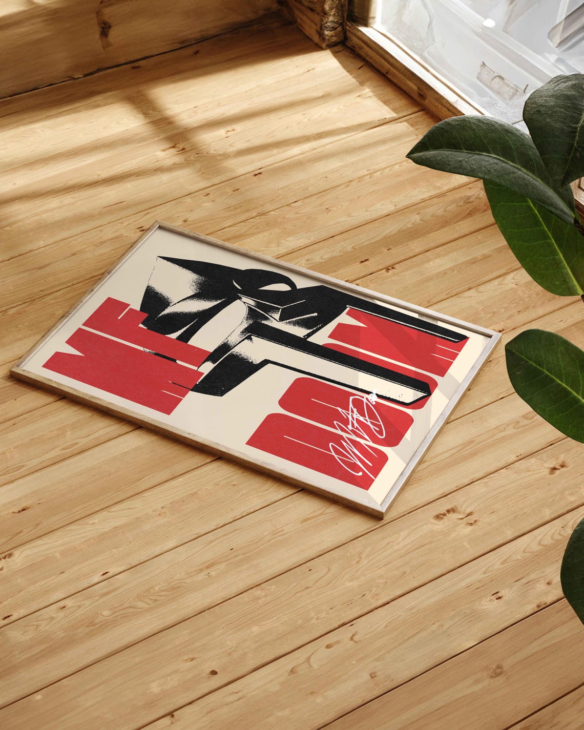 MF DOOM Digital Poster - Etsy