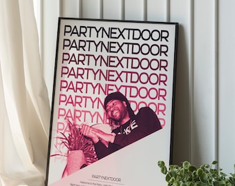 Partynextdoor Poster Set of 8 Album Poster Colours Partynextdoor Album ...
