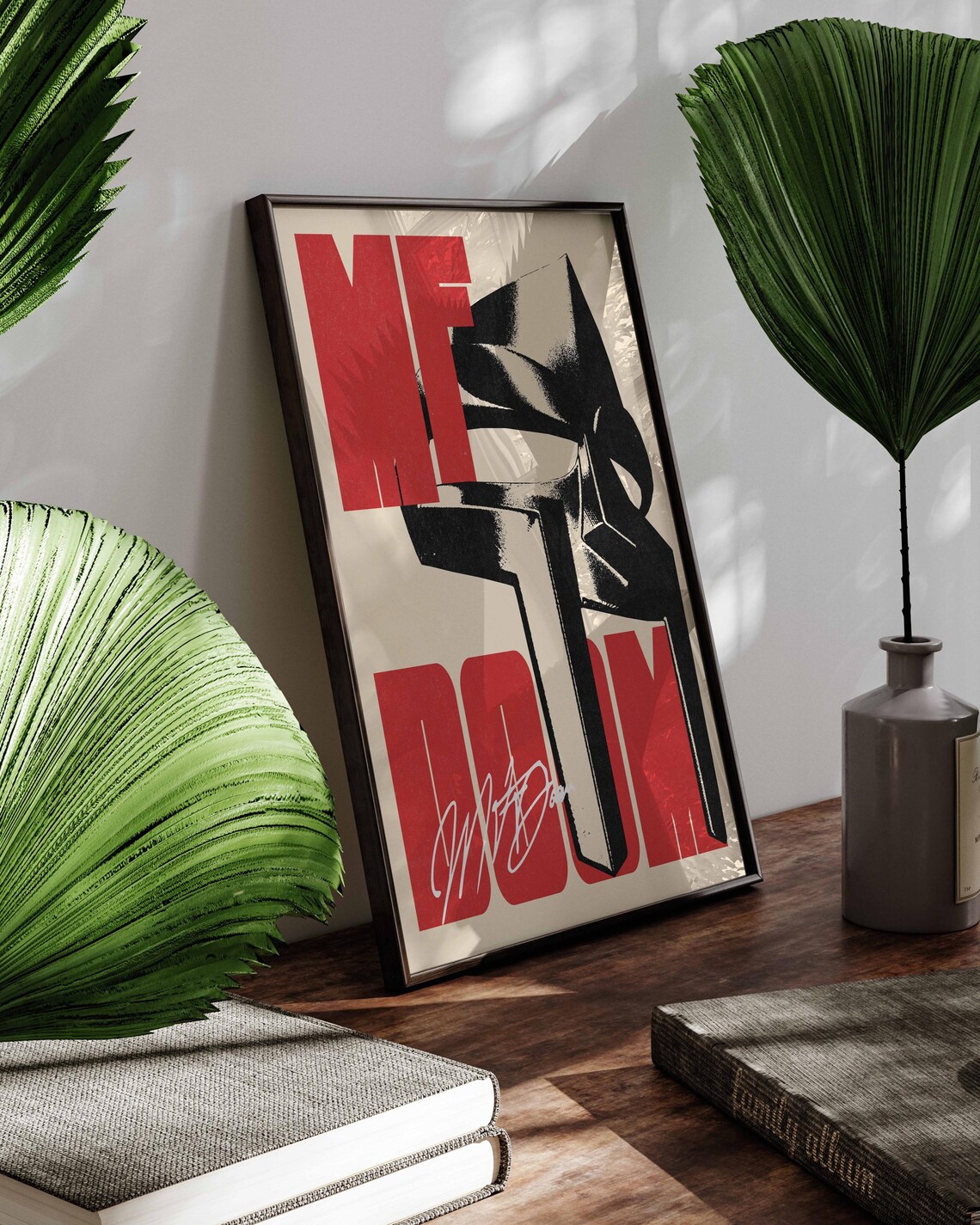 MF DOOM Digital Poster - Etsy