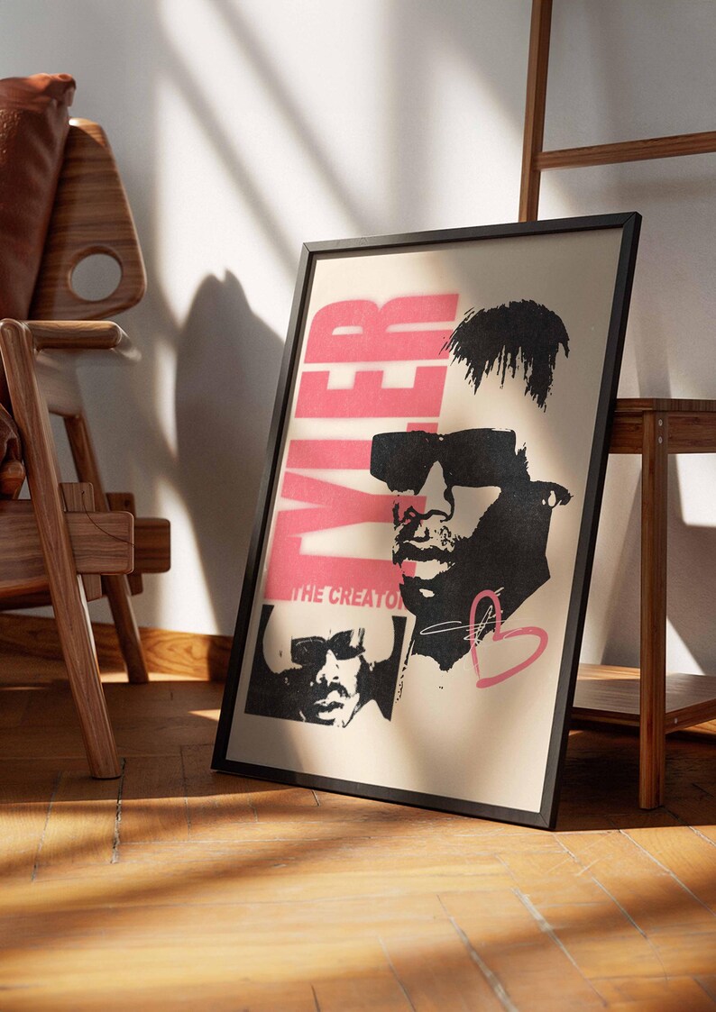 Tyler the Creator Digital Poster - Etsy