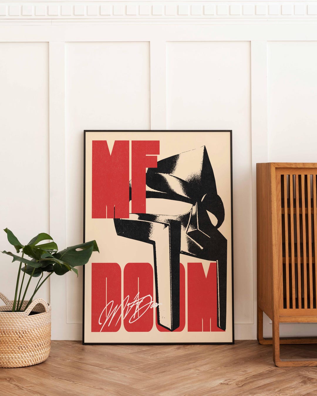 MF DOOM - Digital Poster - Etsy