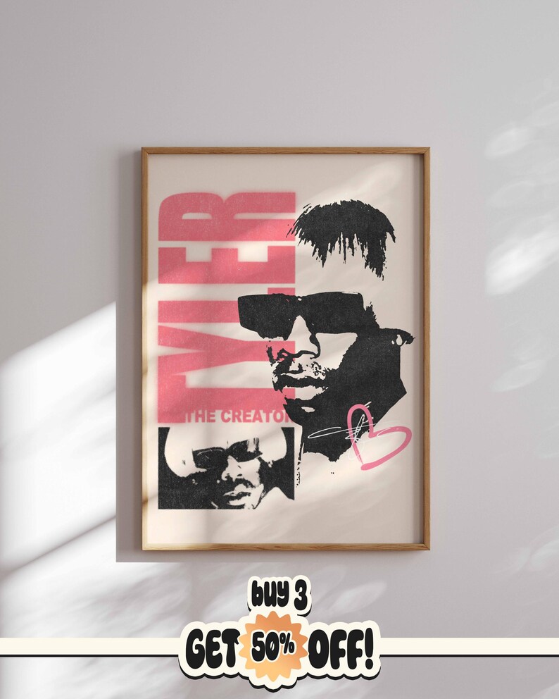 Tyler the Creator Digital Poster - Etsy