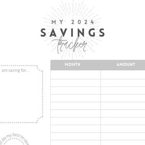 Financial Worksheets Planning Printable PDF Easy Minimal Expense Income ...