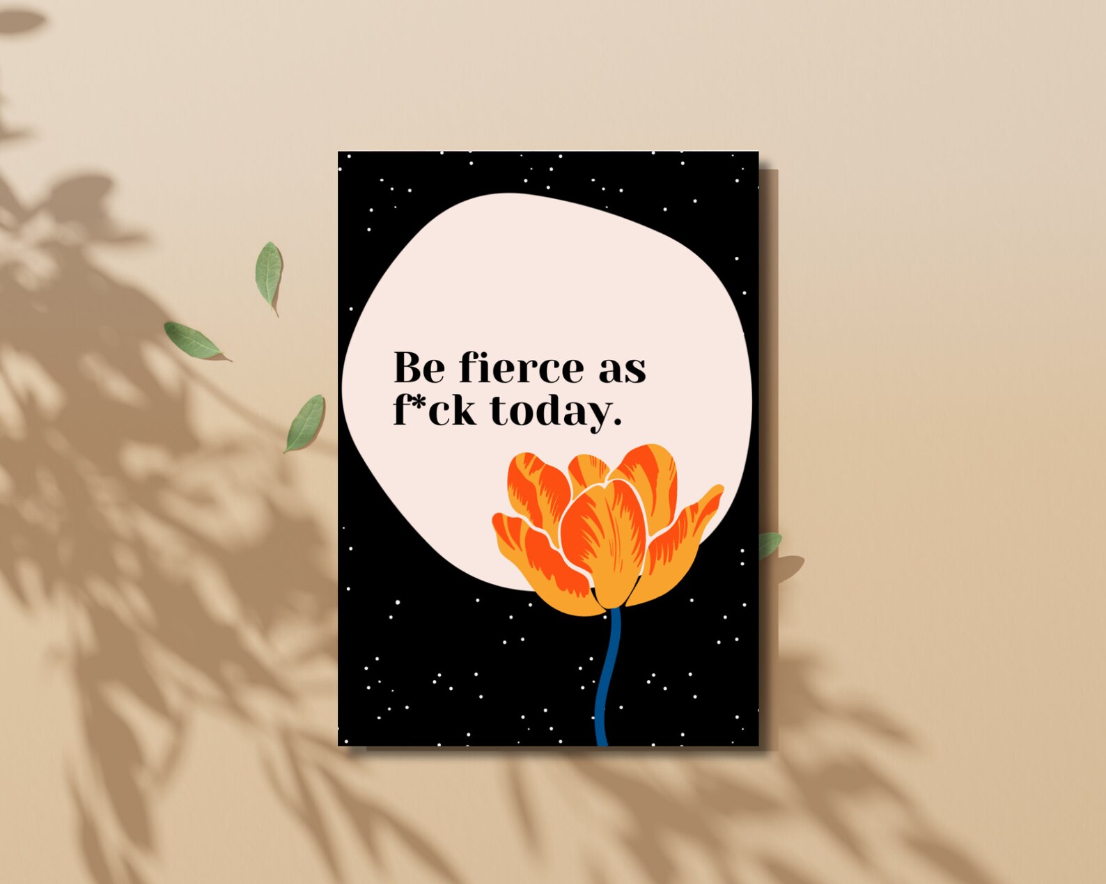 Swear Positive Affirmation Cards, Positive Affirmations Baddie Deck ...