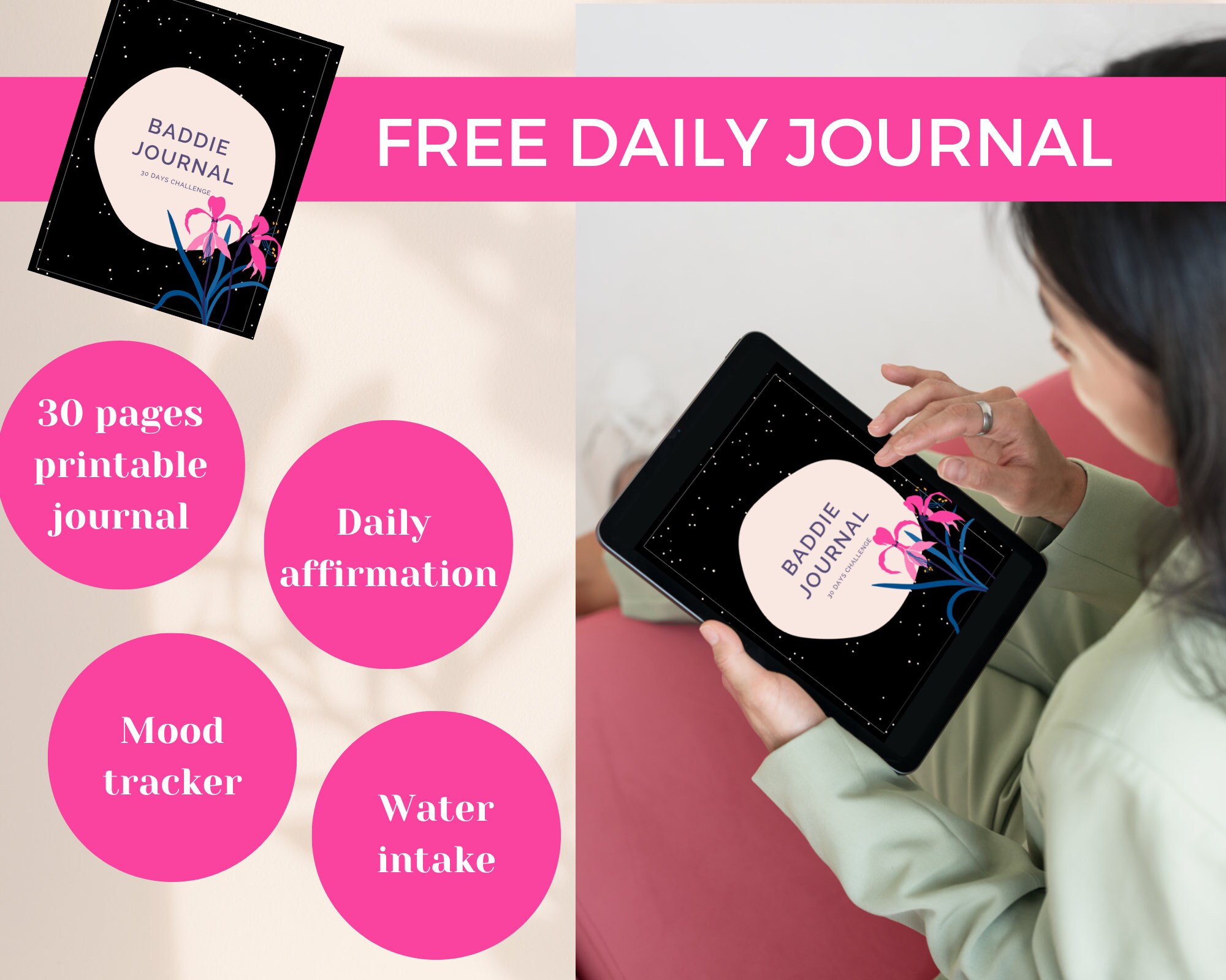 Swear Positive Affirmation Cards, Positive Affirmations Baddie Deck ...