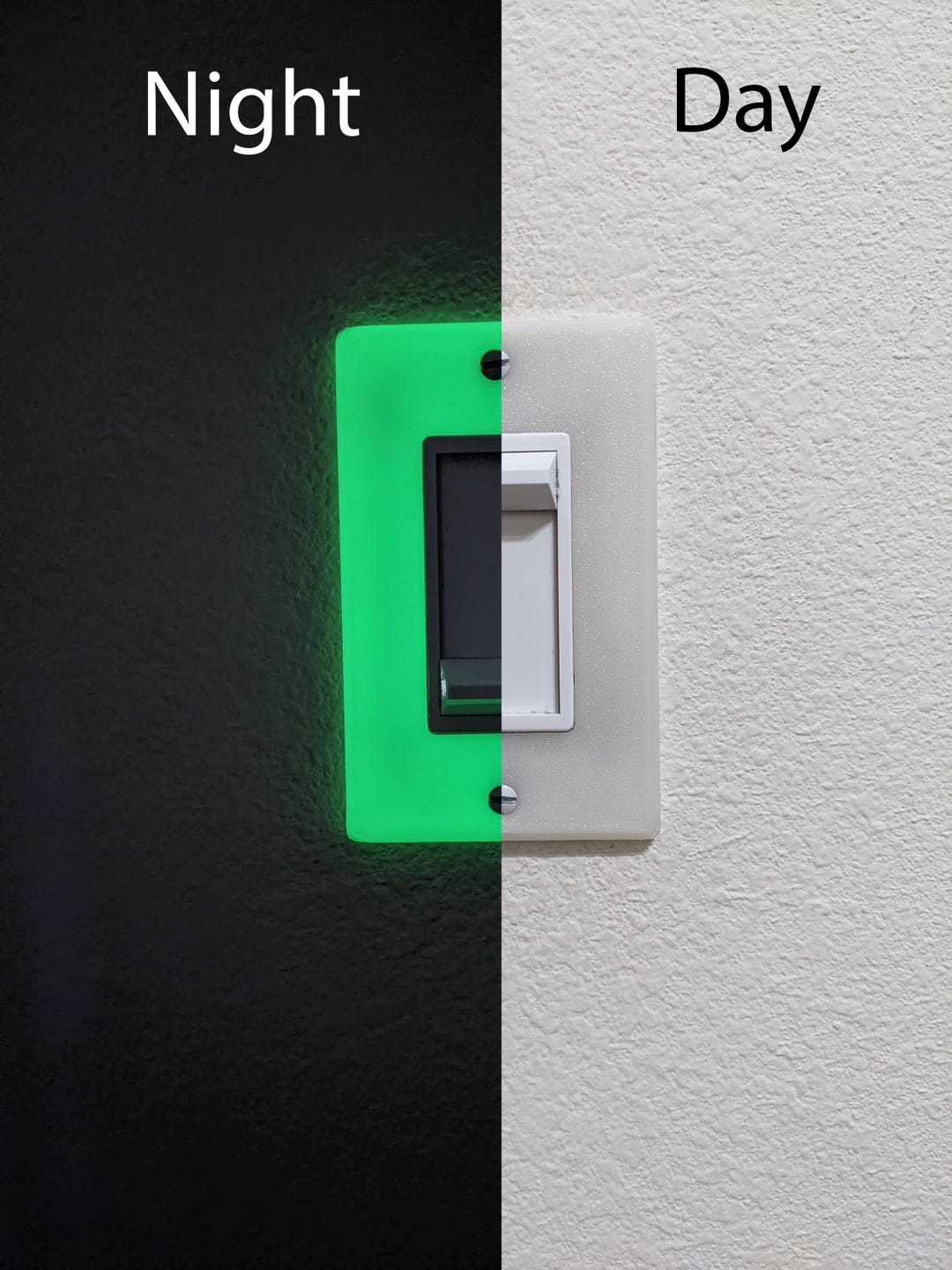 Glow in the Dark Light Switch Cover - Etsy