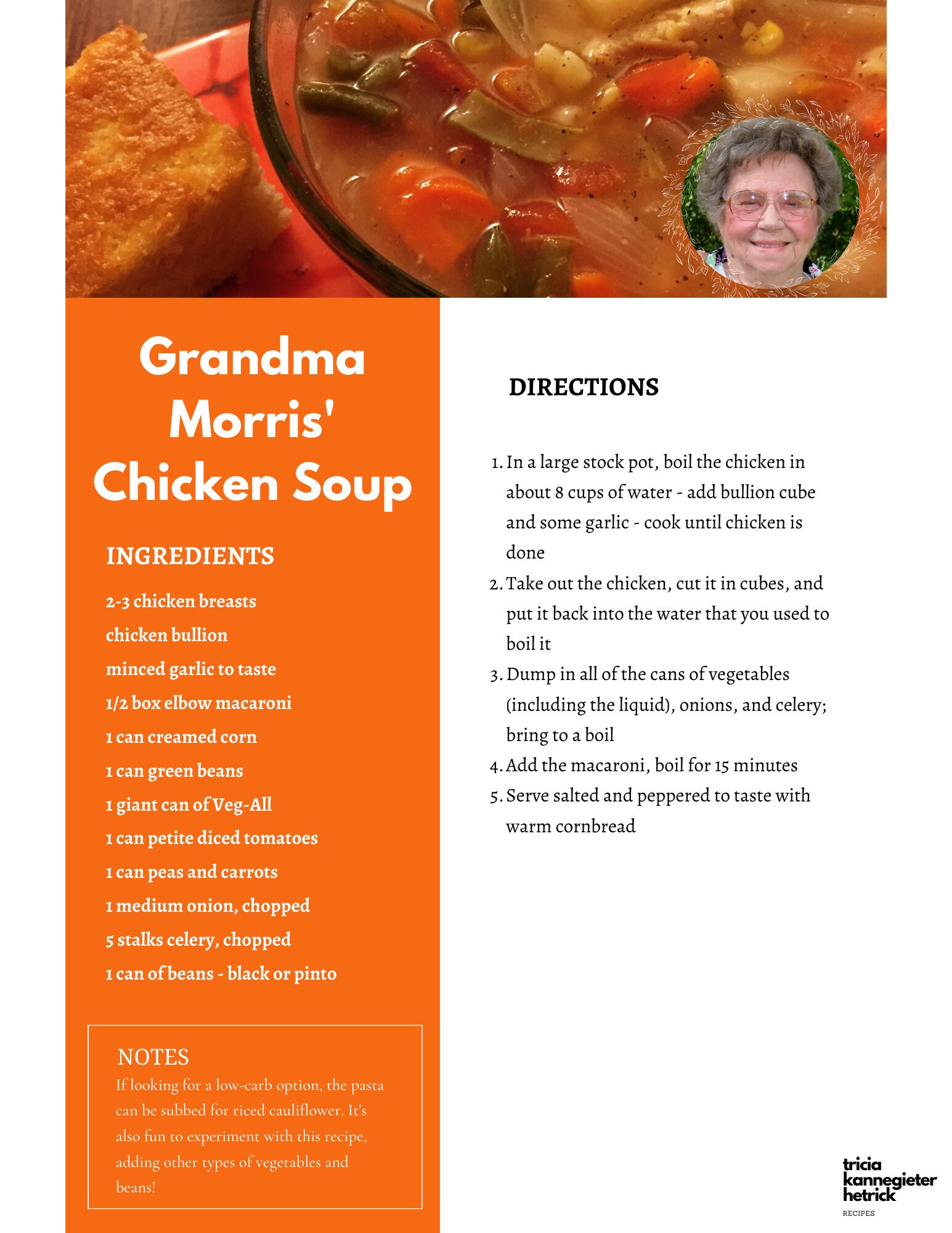 Family Recipe Canva Template - Etsy