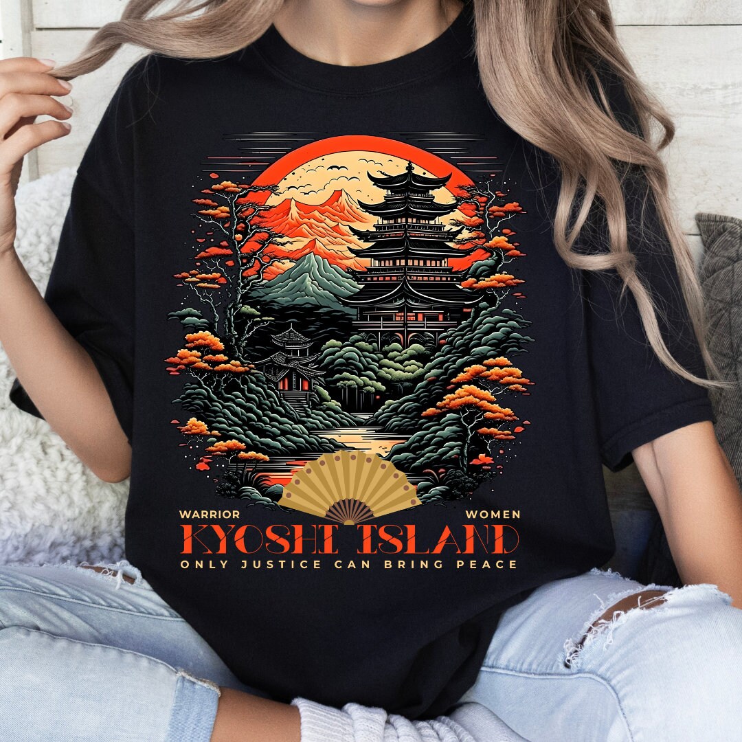 Avatar the Last Airbender Tshirt, Kyoshi Island Shirt, the Warriors of ...
