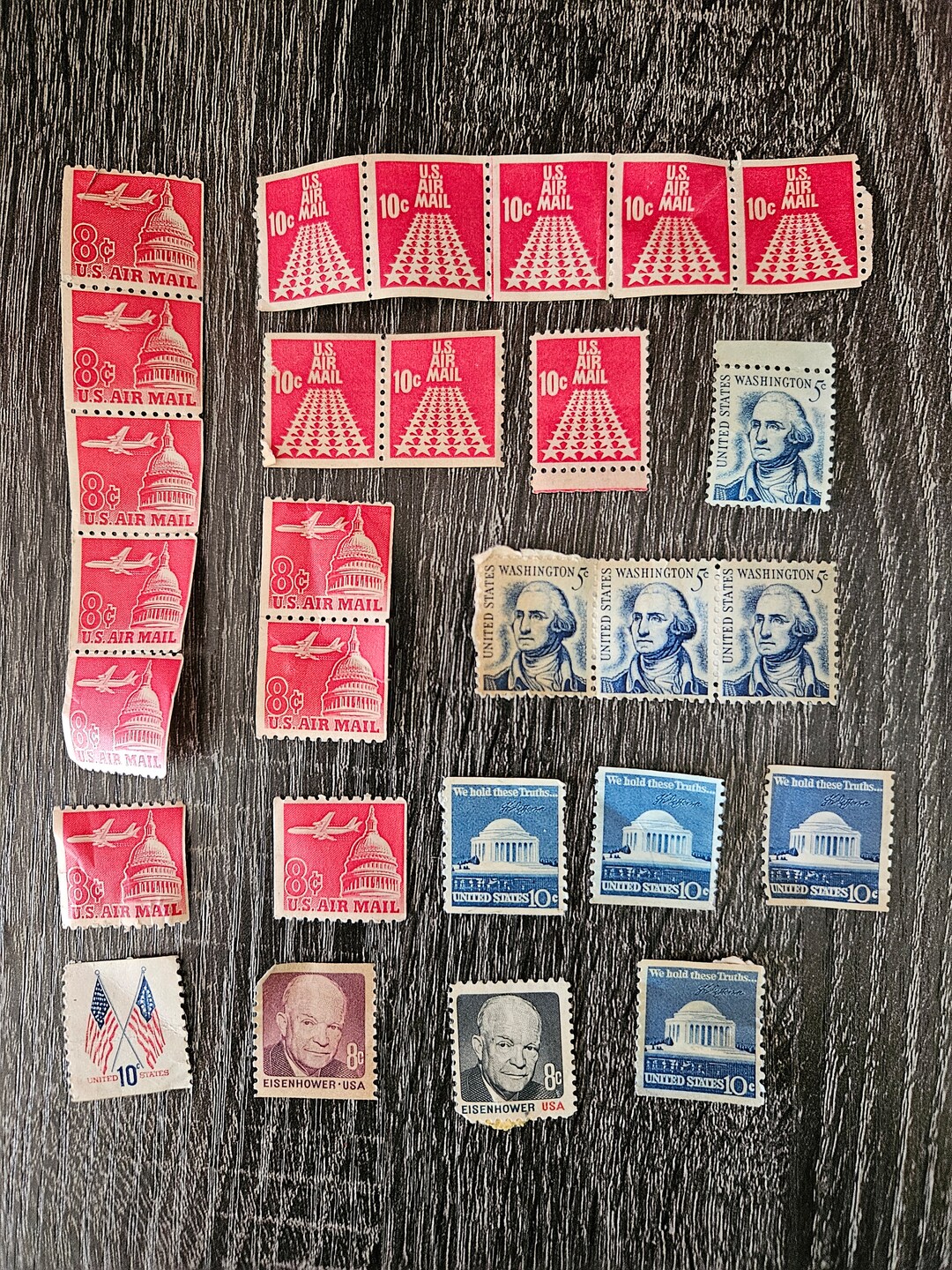 Lot of Vintage Stamps - Etsy