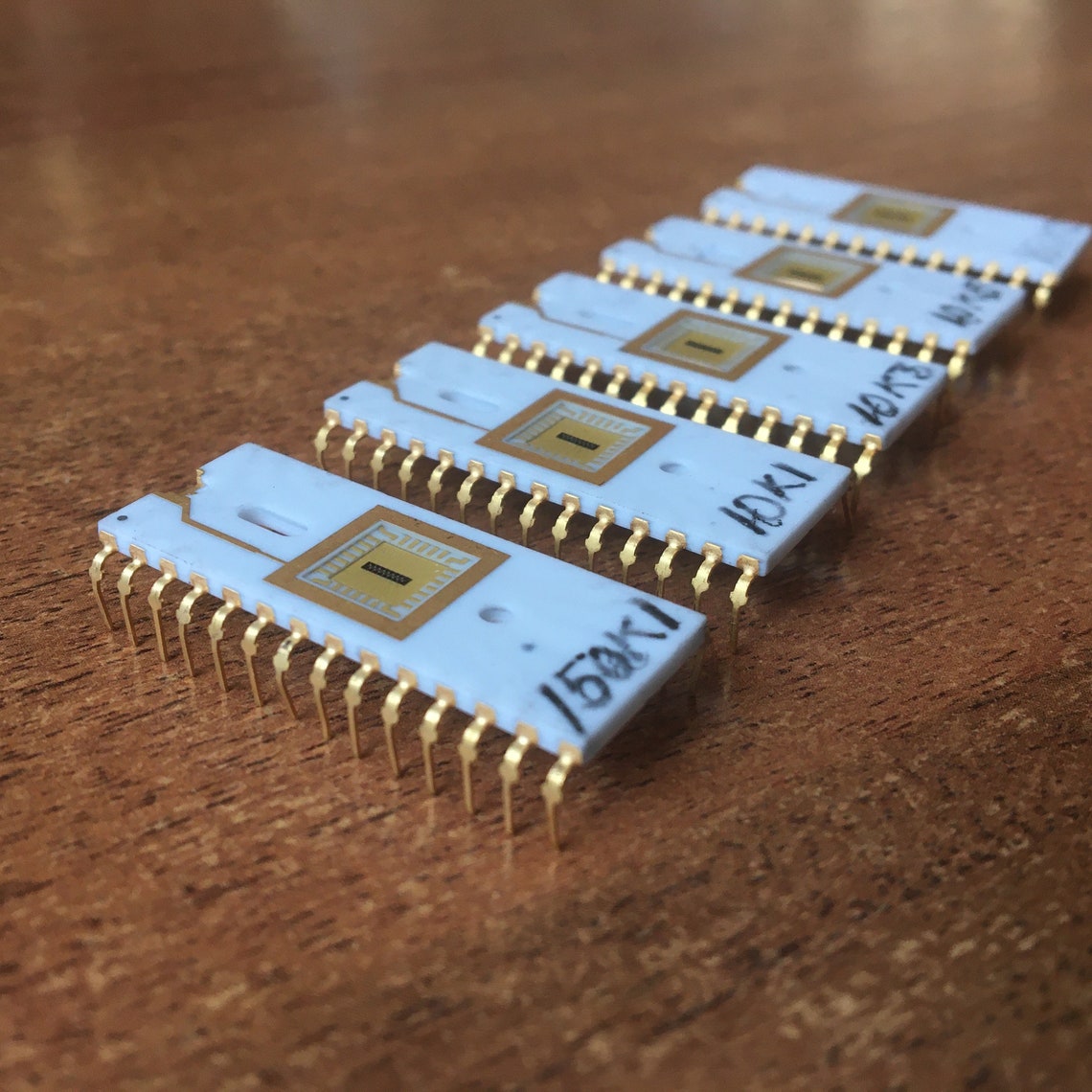 RARE Integrated Circuit Vintage Microcontroller Window White Ceramic ...