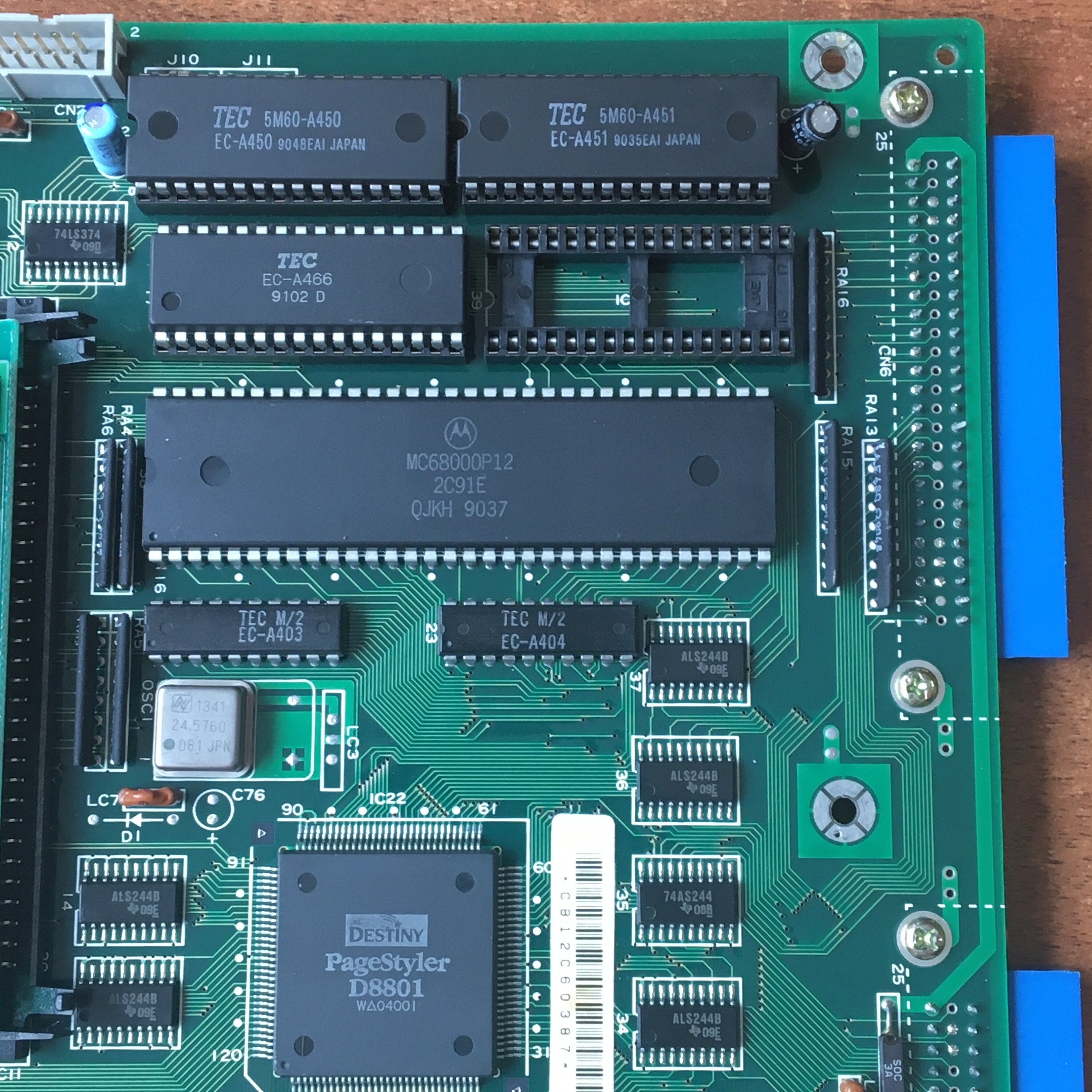 1991 Vintage Motherboard TEC PLC C Main 30-pin SIMM Memory Module - Etsy