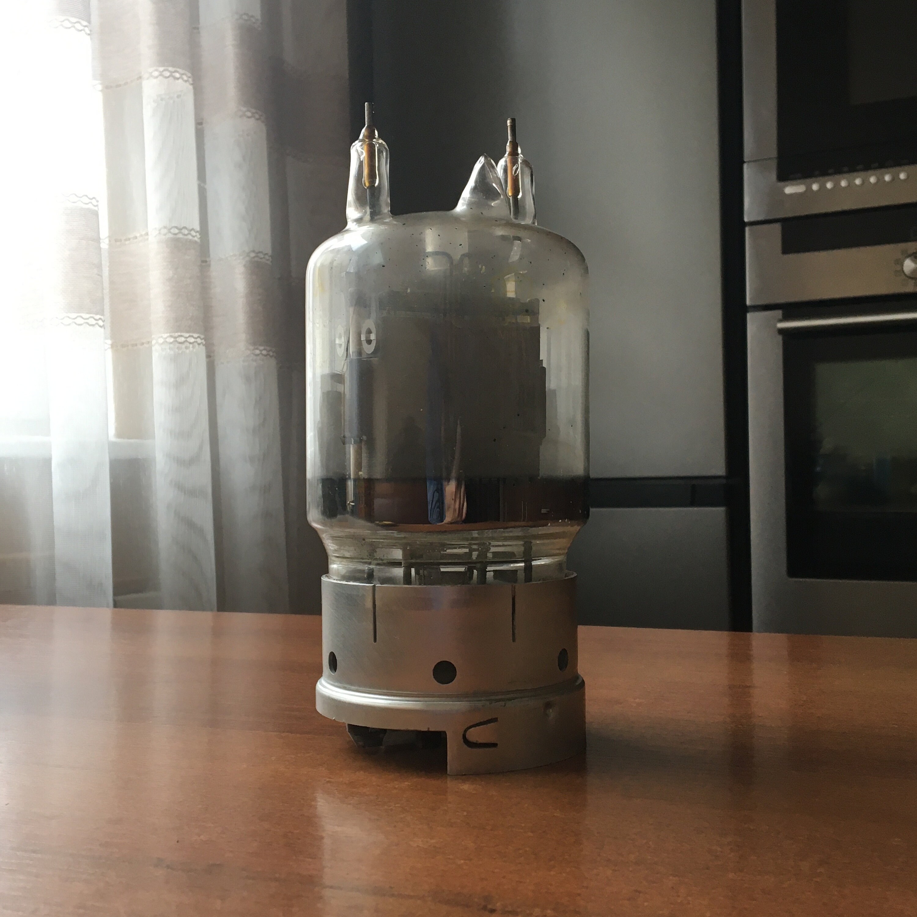 1968 RARE Extra Large Vacuum Tube Radio Tube for Arts Crafts Steampunk ...