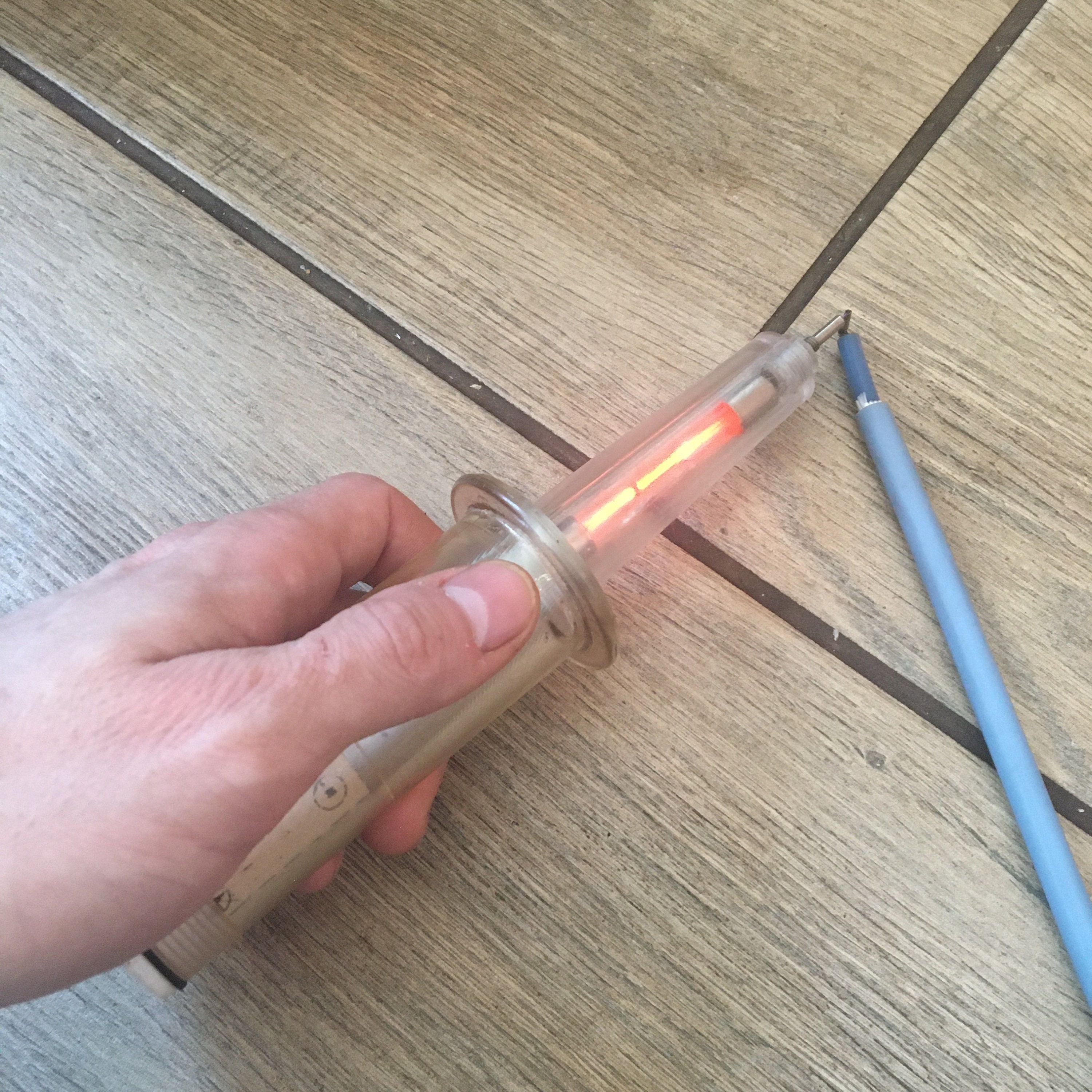 RARE Neon Glow-discharge Indicator Capillary Gas-discharge Lamp Tube ...