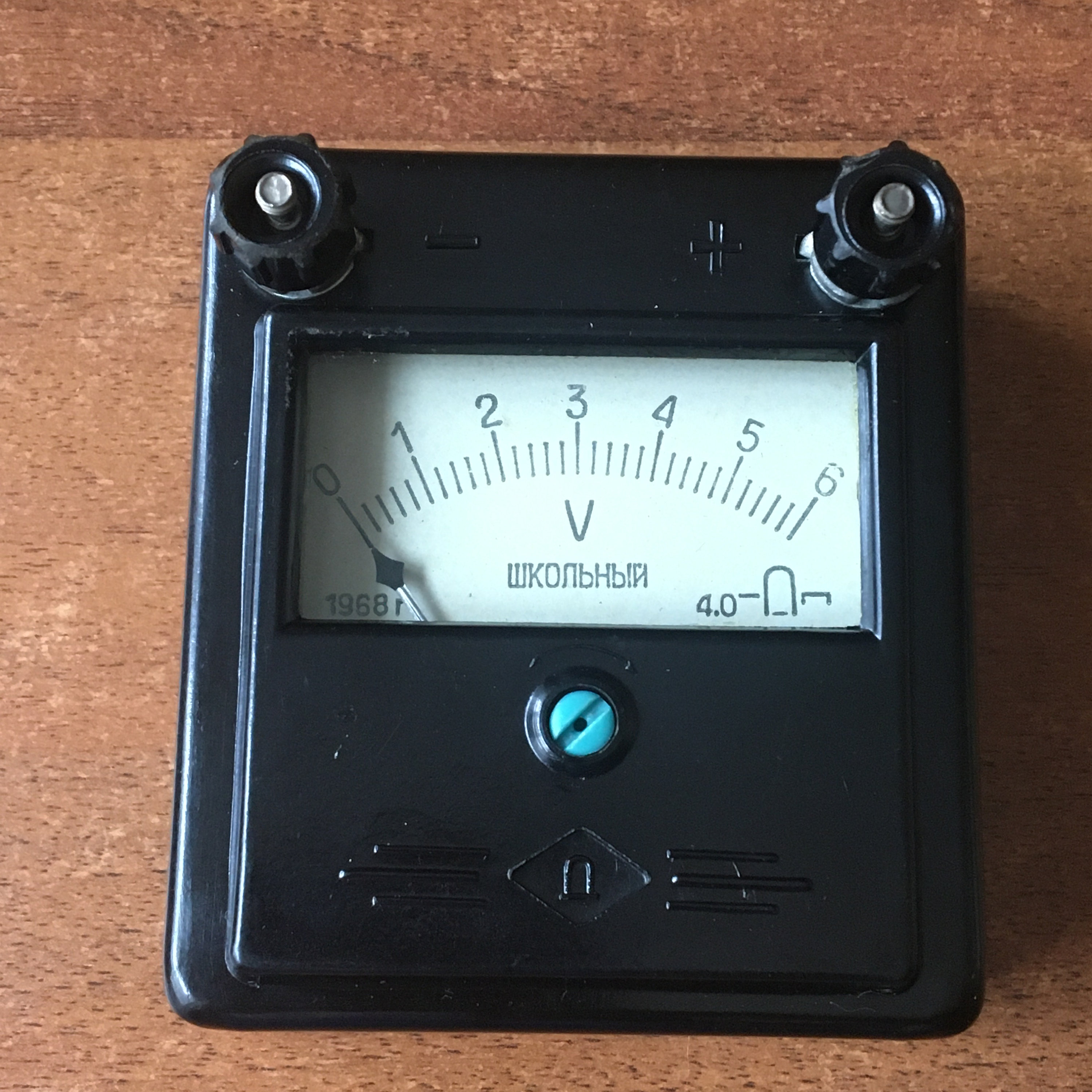 1968 Voltmeter Laboratory Vintage Analog Meters Bakelite Case ...