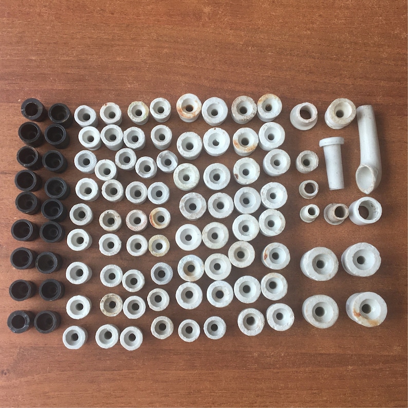 Antique Ceramic Electrical Insulators, Vintage Bakelite Insulator ...