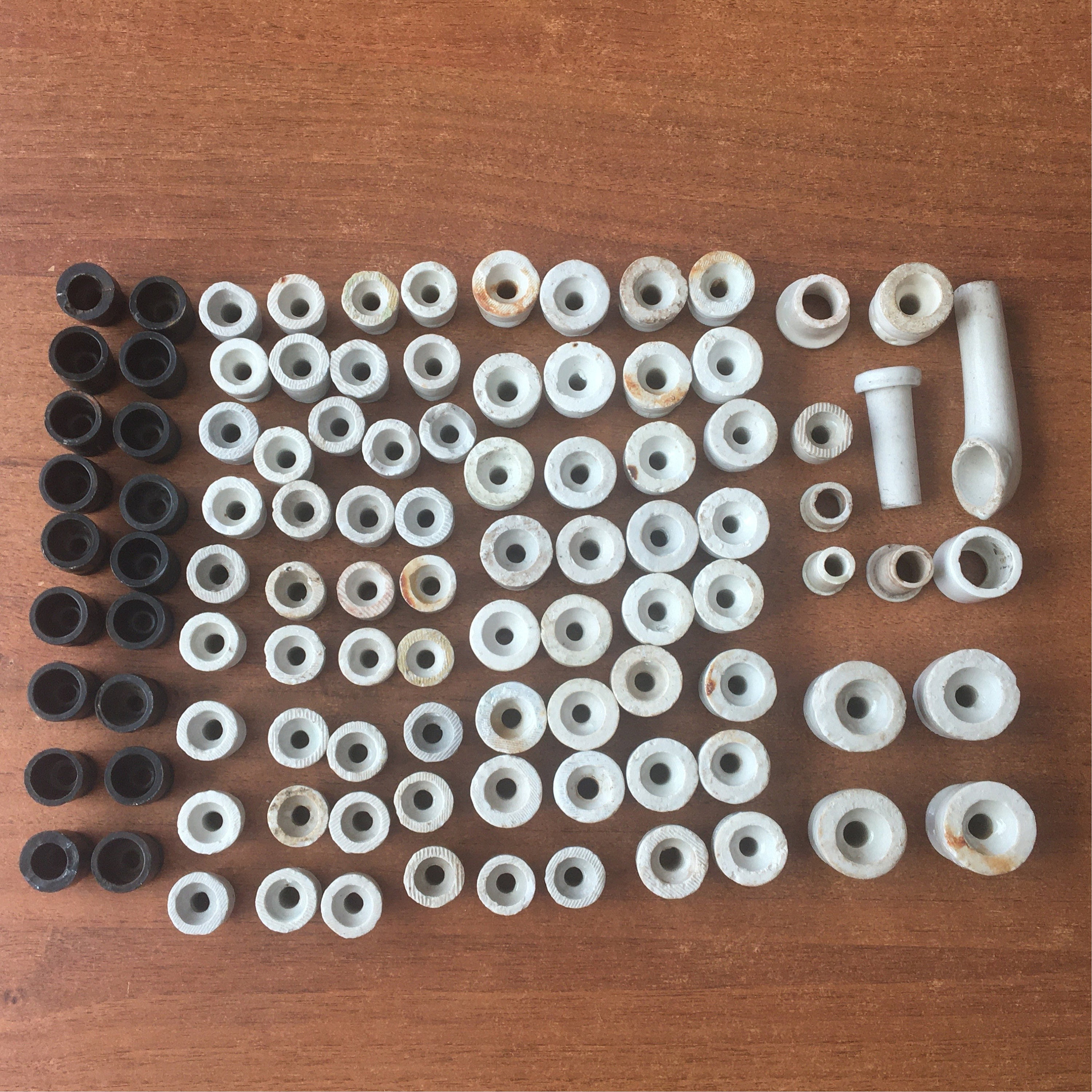 Antique Ceramic Electrical Insulators, Vintage Bakelite Insulator ...