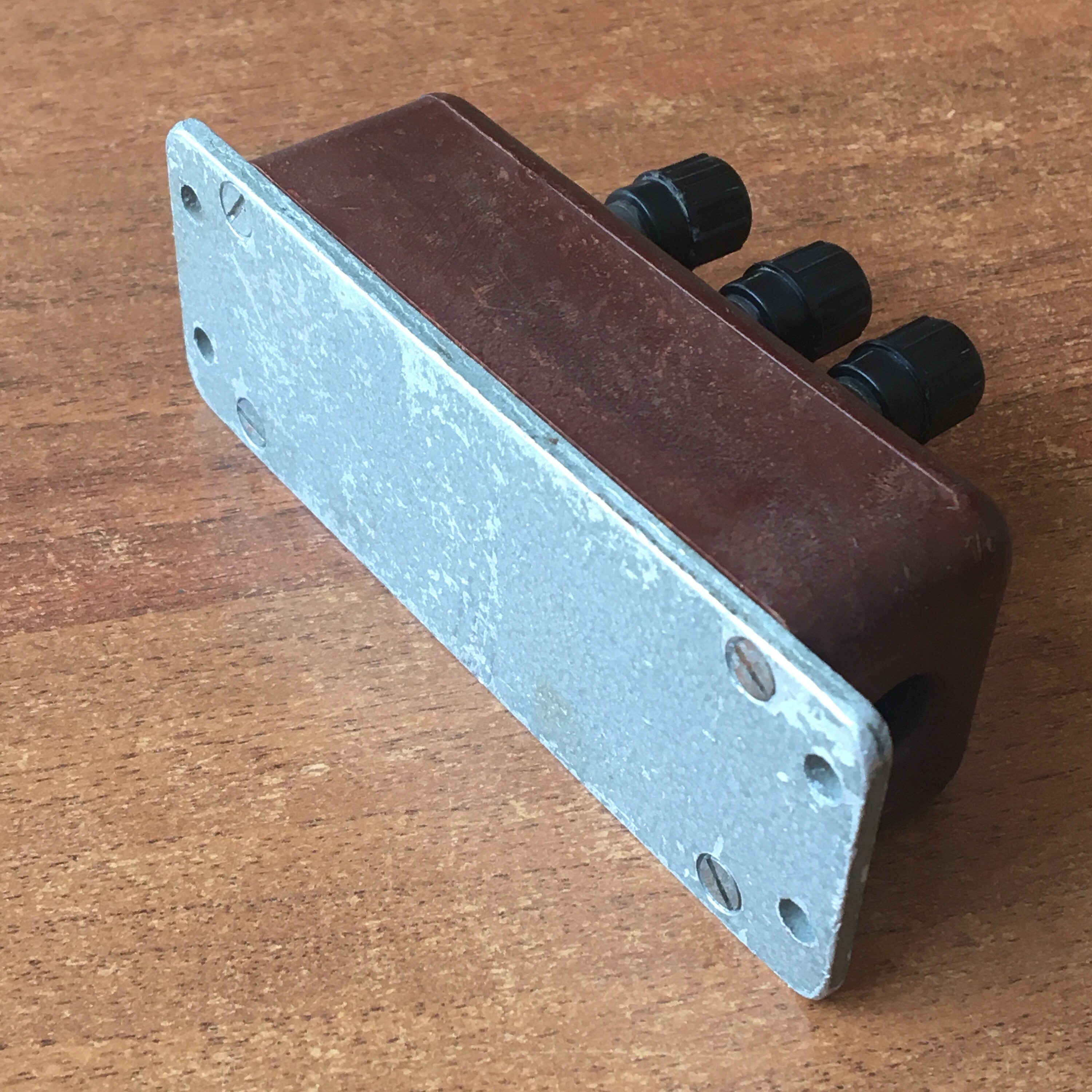 Rare 1960s Bakelite Terminal Block Scientific Instrument Industrial ...