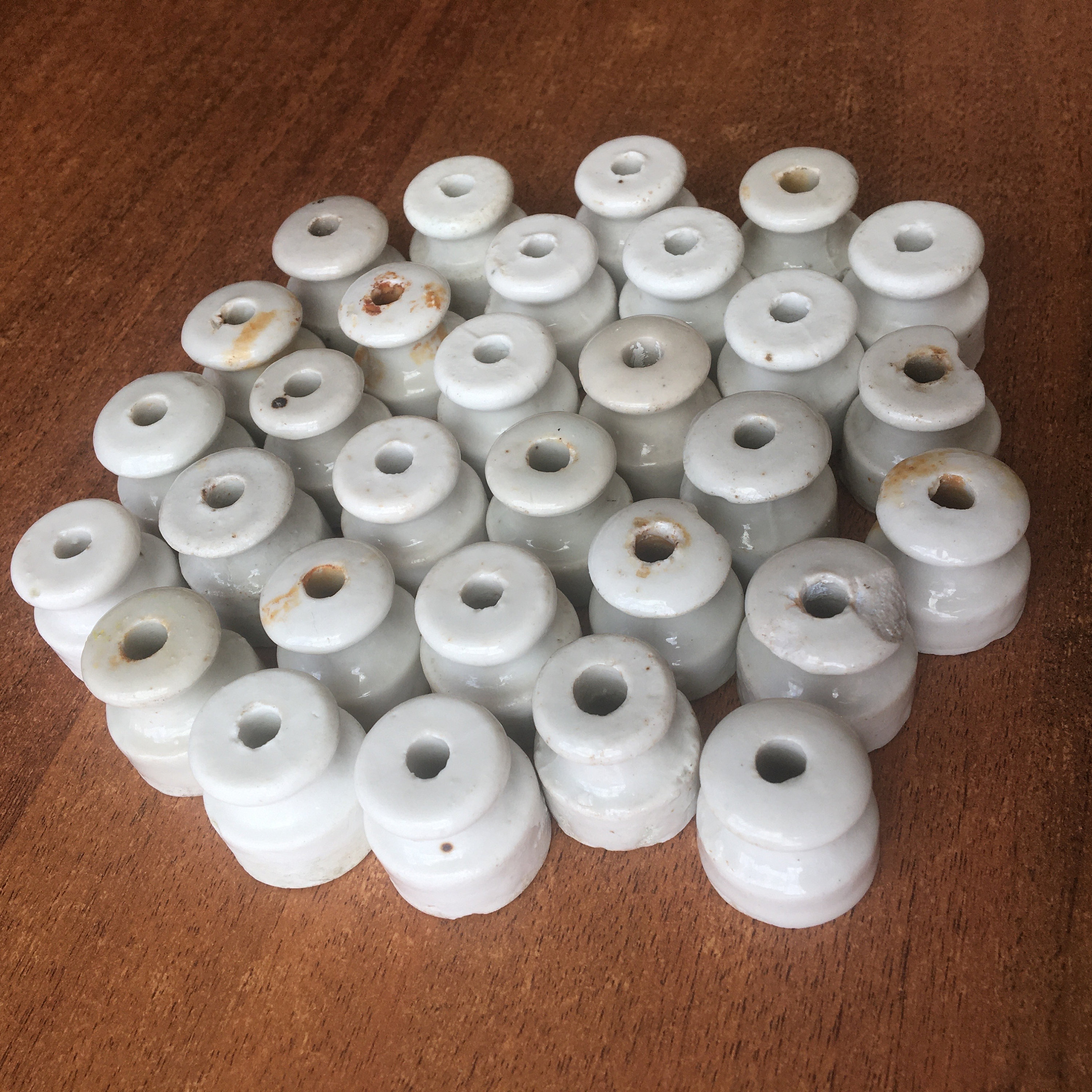 Antique Ceramic Electrical Insulators, Vintage Bakelite Insulator ...