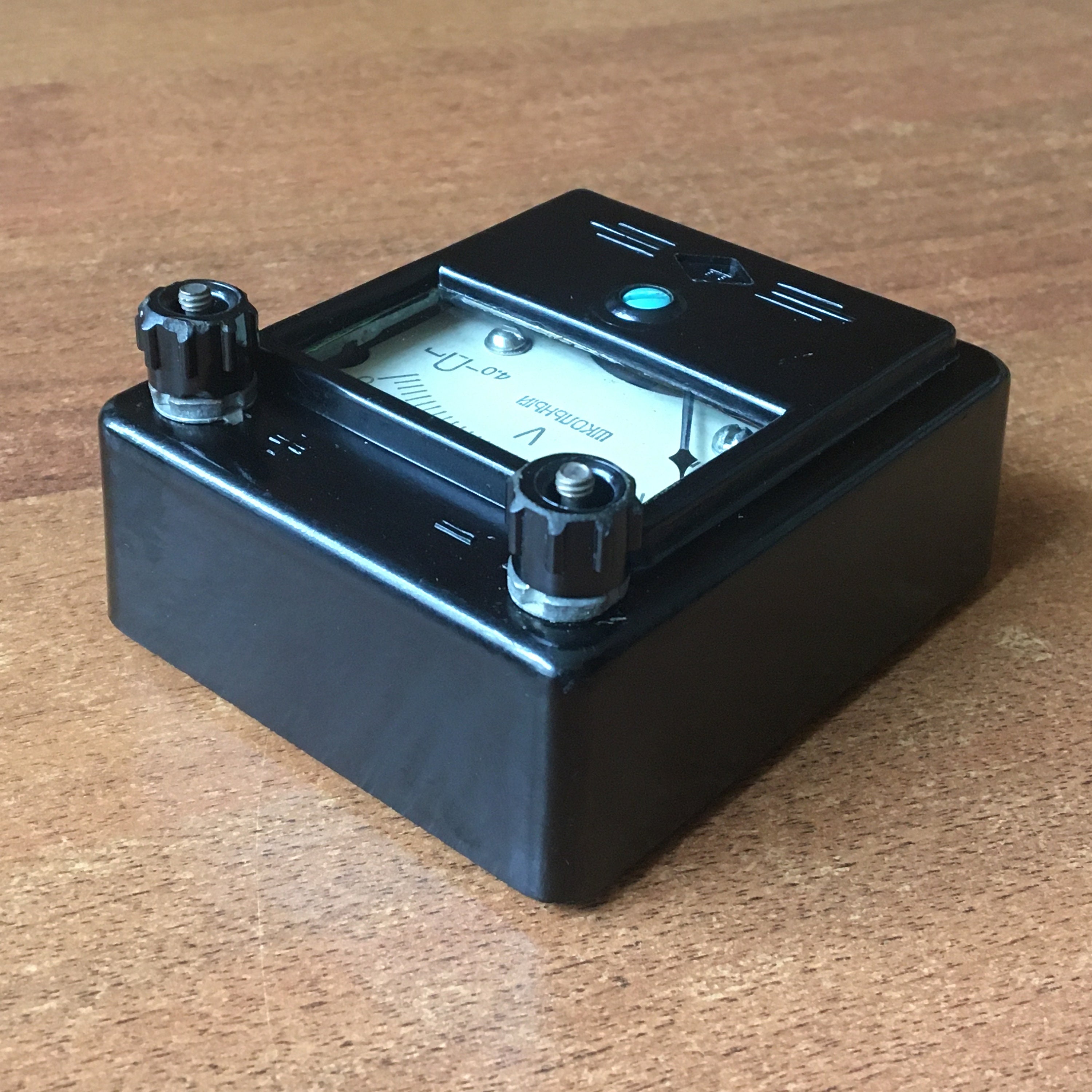 1968 Voltmeter Laboratory Vintage Analog Meters Bakelite Case ...