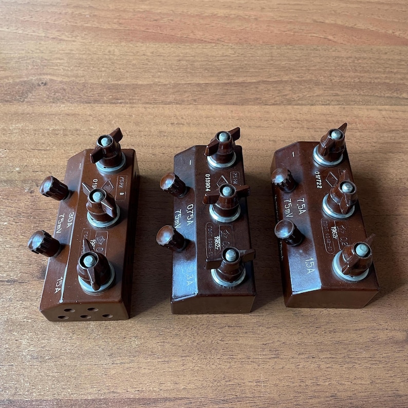 1962 Vintage Soviet Voltmeter & Ammeter Set | USSR Analog Meters 1962 ...