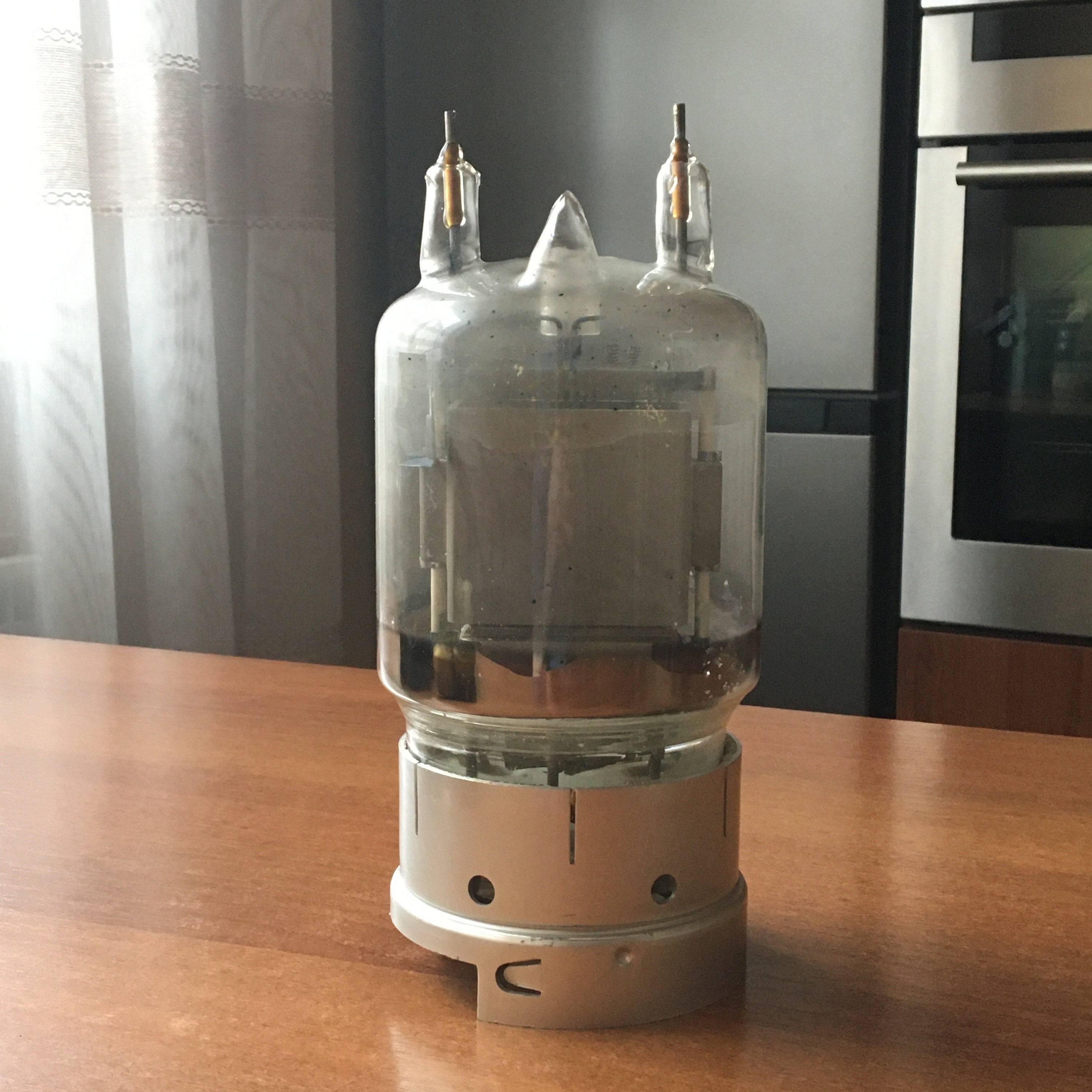 1968 RARE Extra Large Vacuum Tube Radio Tube for Arts Crafts Steampunk ...