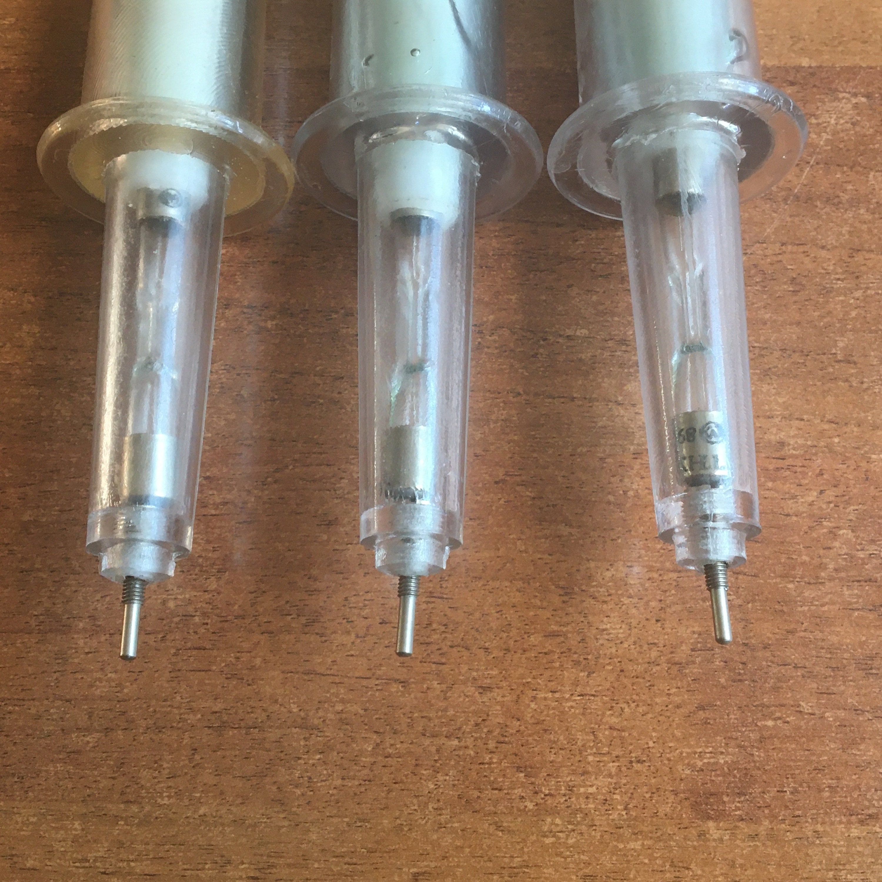 RARE Neon Glow-discharge Indicator Capillary Gas-discharge Lamp Tube ...