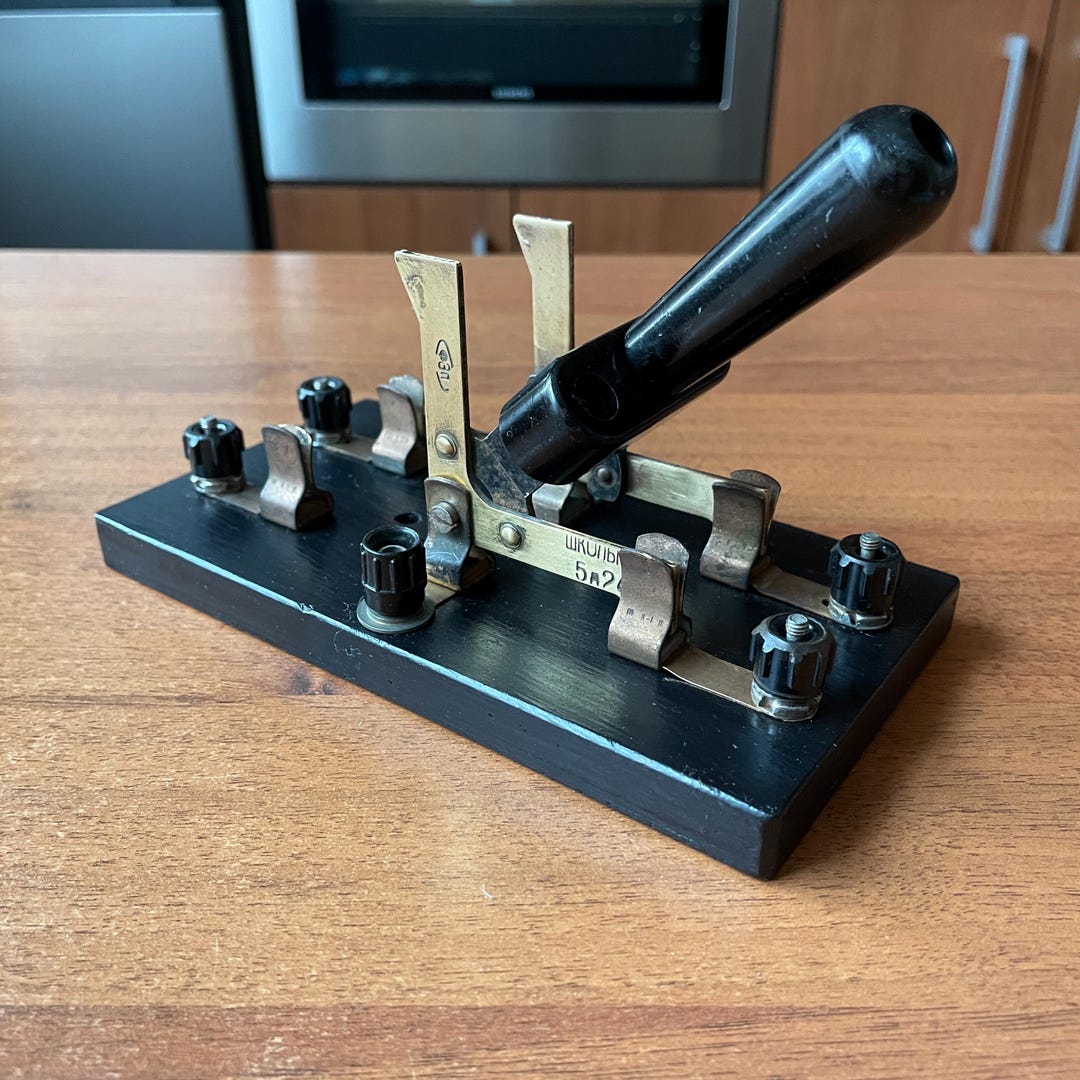 1959 Large Vintage Knife Switch, Frankenstein Steampunk - Etsy